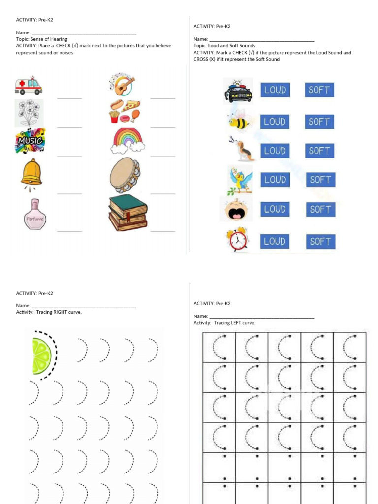 Activity Pre-K2 | PDF