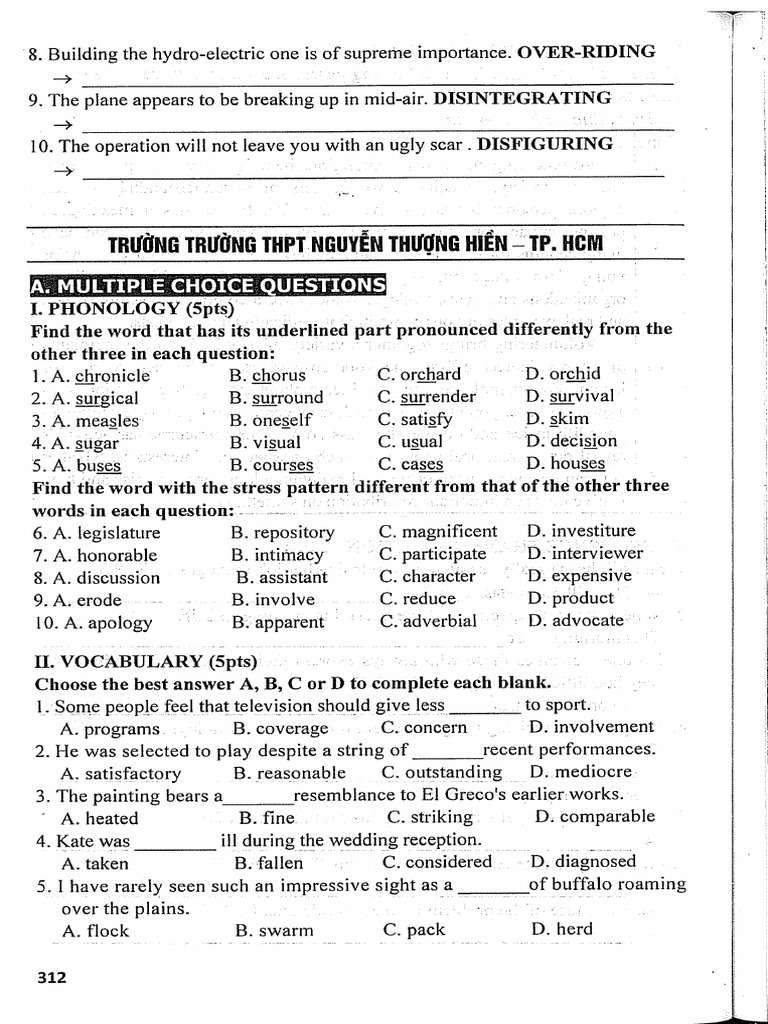 1. OLP Tổng tập 2014-2018 L10-312-322 | PDF