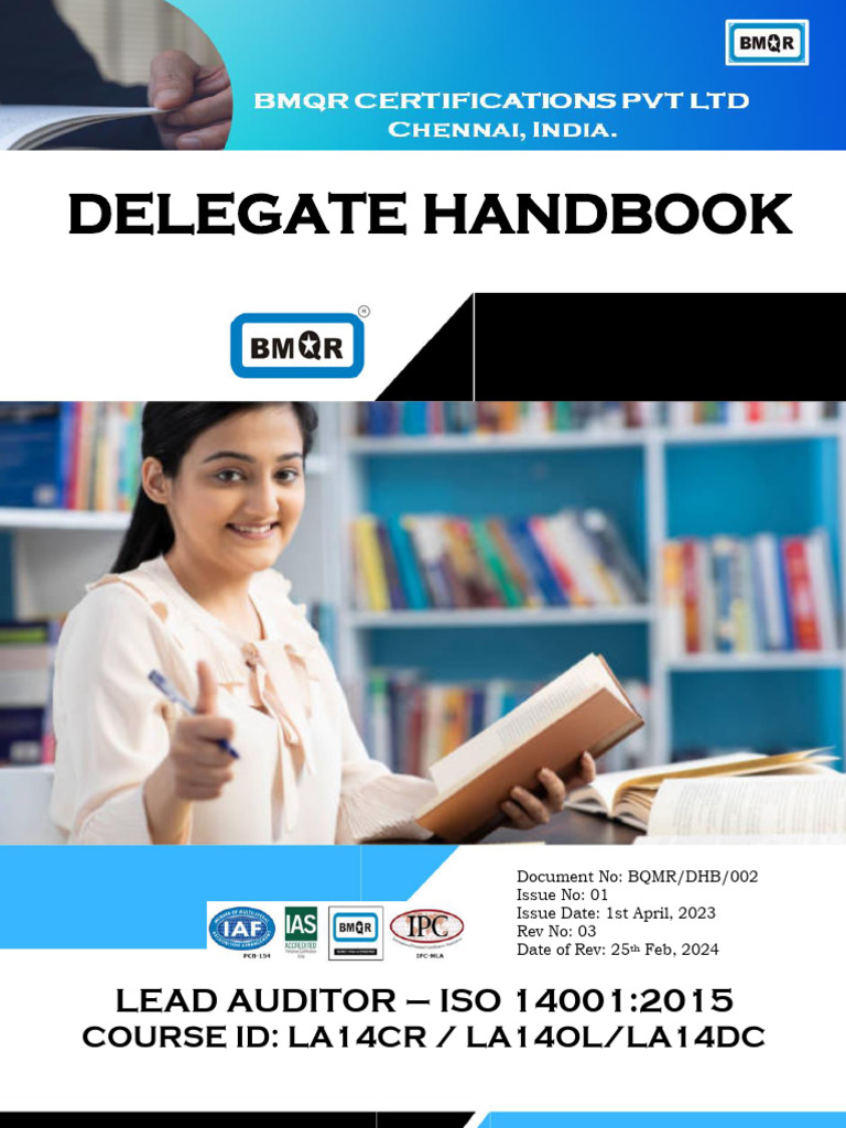 Delegate Hand Book ISO 14001 LA R3 | PDF