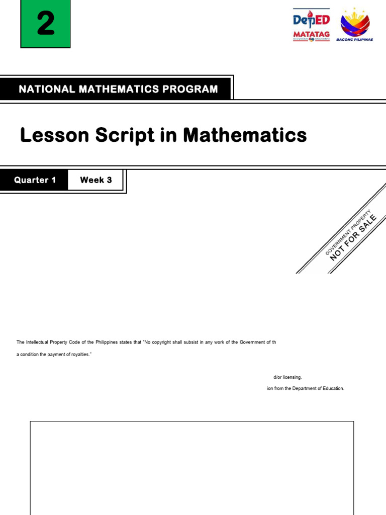 CO-2024-LS-Grade 2-NMP - Q1 - Week3 - Day1 | PDF