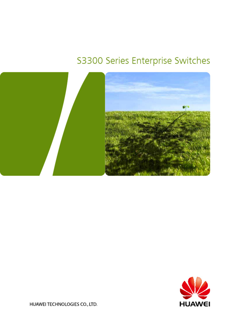 S3300 Series Enterprise Switches | PDF | Computer Network | I Pv6