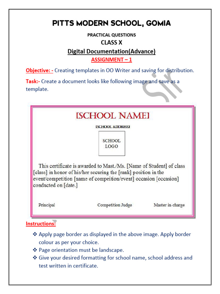 Practical Question 2024-25_Digital Documentation | PDF