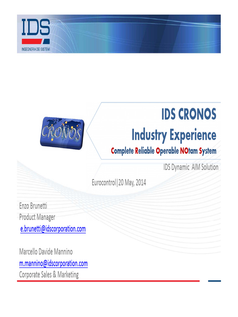 13 Digital Notam Session4 Item5 Ids | PDF