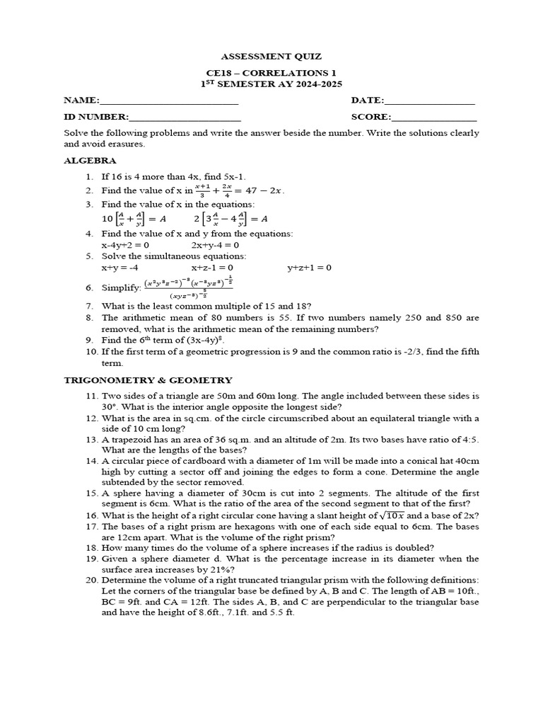 AQ1 | PDF