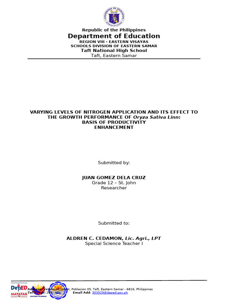 Title-Page-for-PR2-Template | PDF