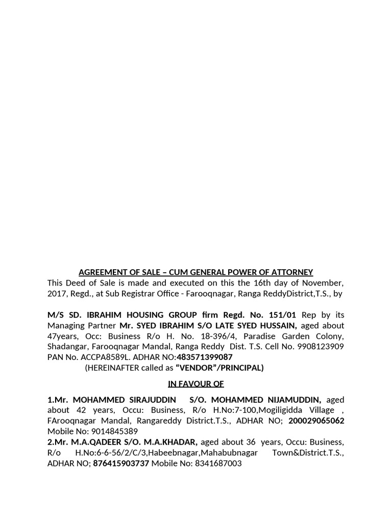 Agpa Plot No47 | PDF