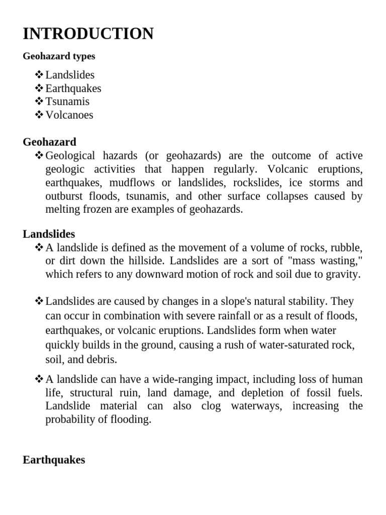 Earth Science - Introduction Updated | PDF