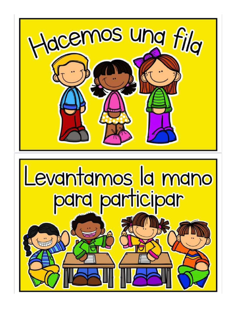 Reglas Del Salon de Clases | PDF