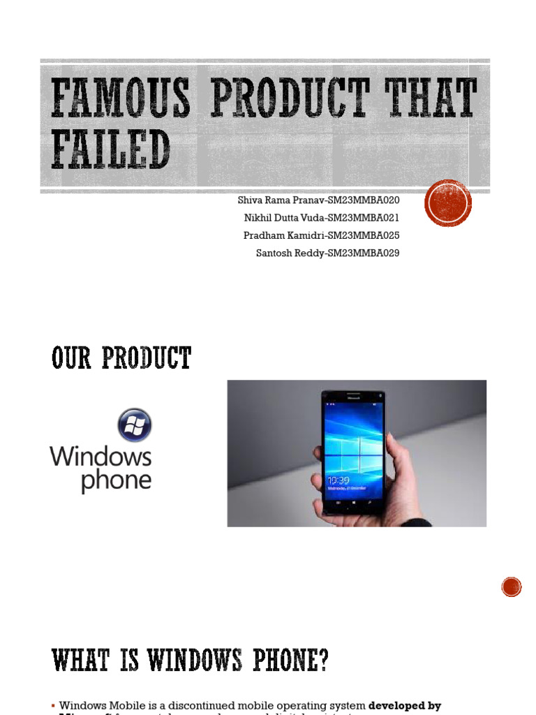 Windows Phone Fail | PDF