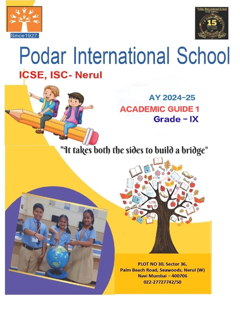 Grade IX Academic Guide I | PDF