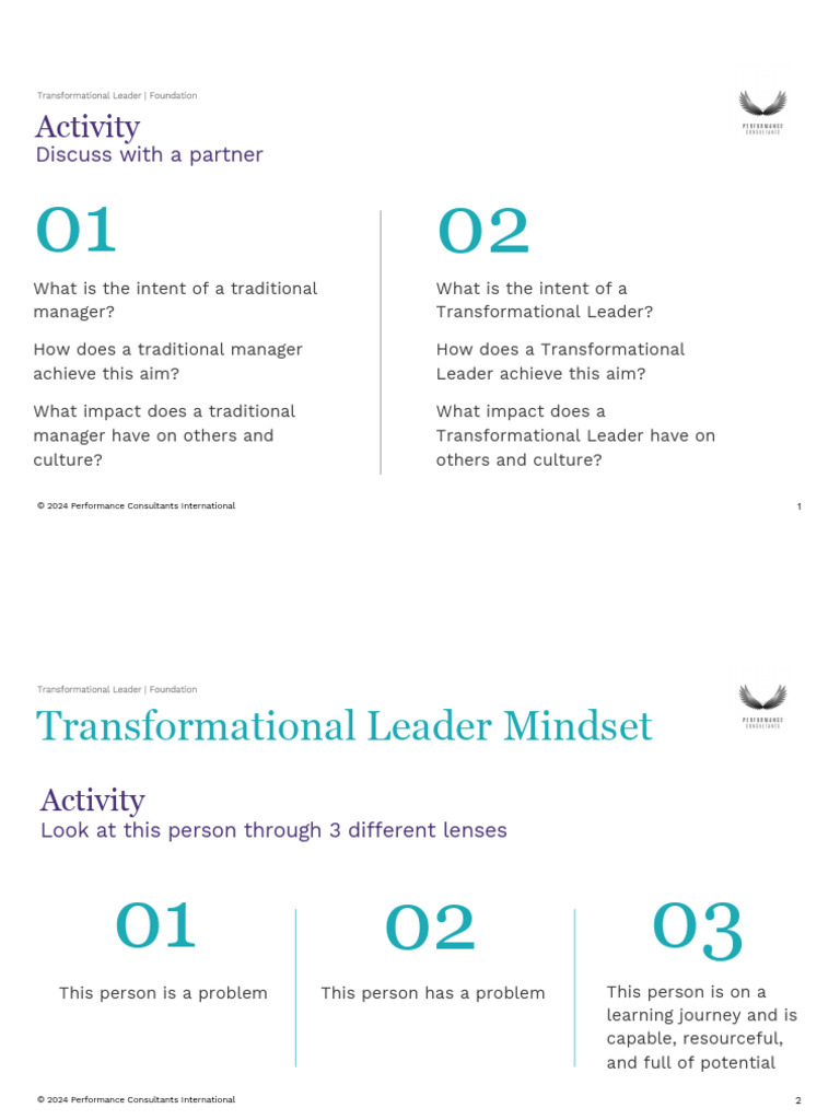 TL M1 Info For Breakouts | PDF