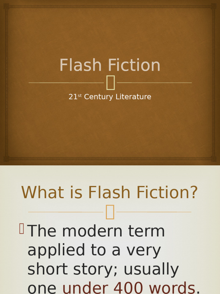 Flash Fiction | PDF