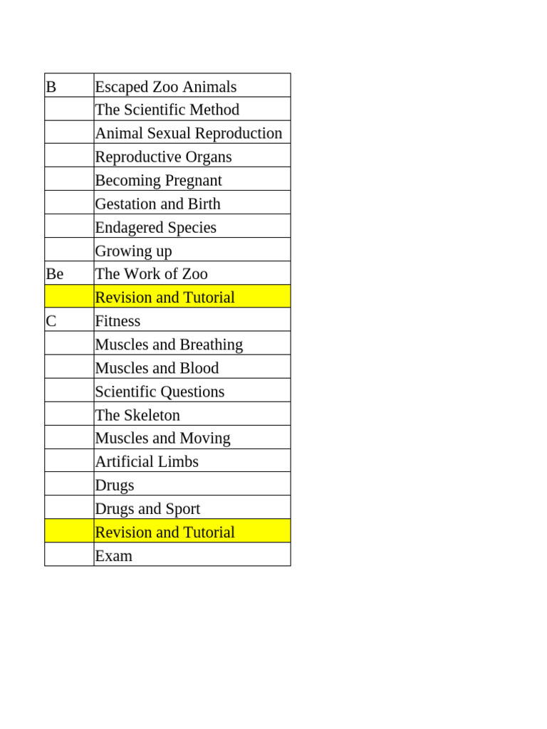 Lesson Plan Time Table | PDF
