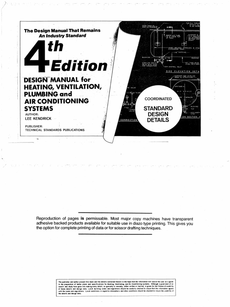 Lee Kendrick - Design Manual For Heating, Ventilation, Plumbing and Air ...