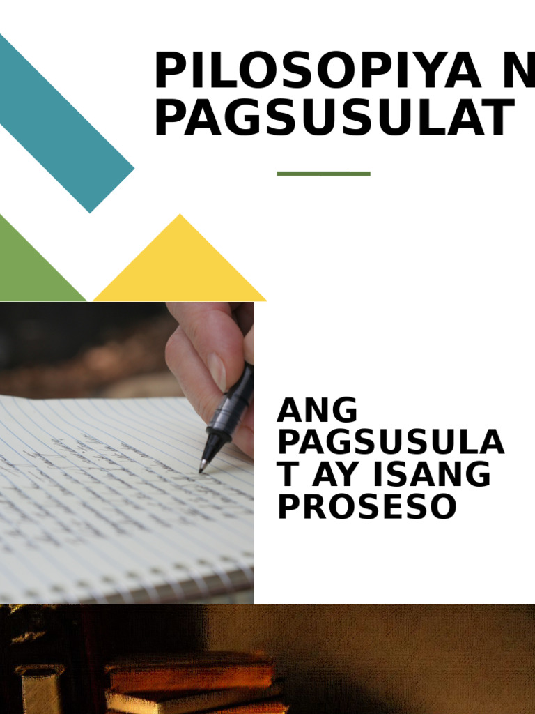 ANG PAGSUSULAT AY PROSESO | PDF
