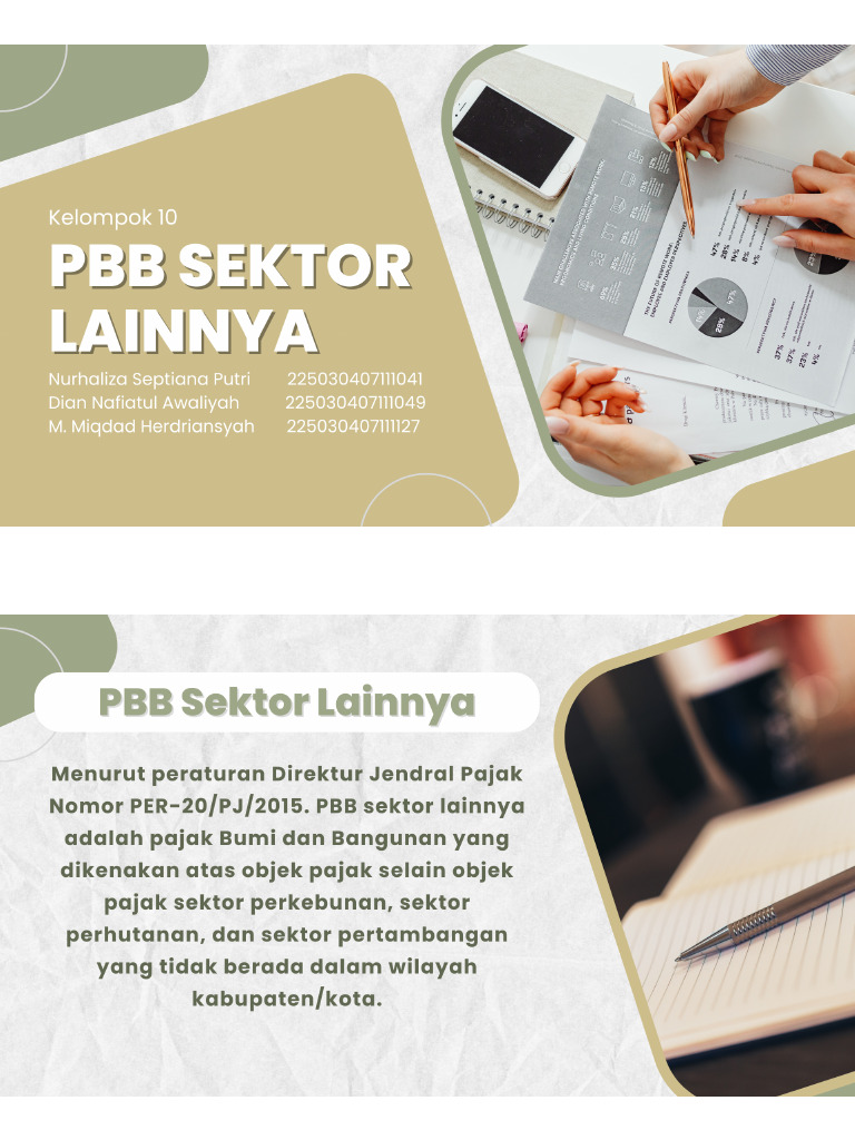 PBB Sektor Lainnya | PDF