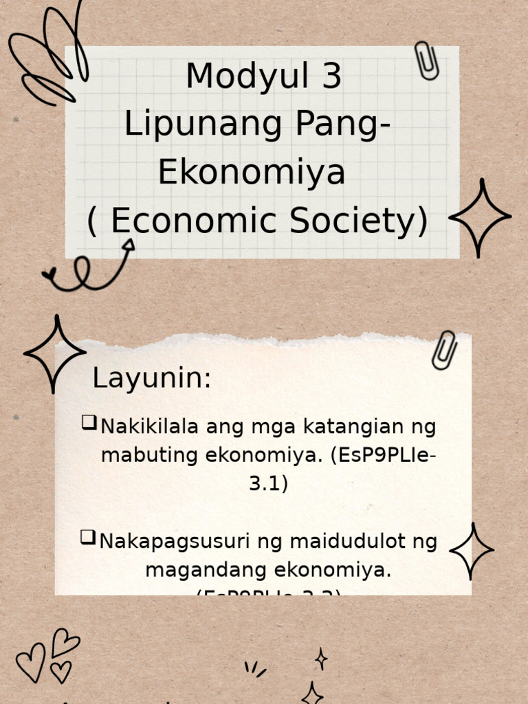 Modyul 3. Grade 9. Powerpoint. Finished. | PDF