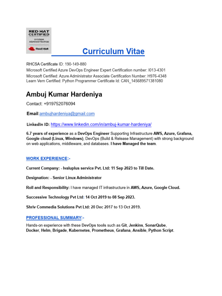 Crownsolution - Ambuj Kumar Hardeniya - Grafana Delhi | PDF Crownsolution - Ambuj Kumar Hardeniya - Grafana Delhi | PDF