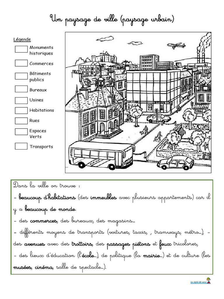 Fiche-3-la-ville | PDF