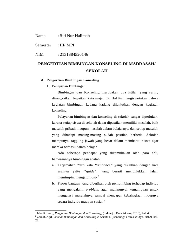 Uas BK Alim 1 | PDF