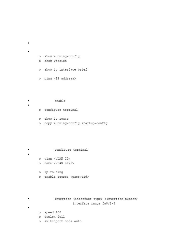 Cisco Switch Modes Pdf