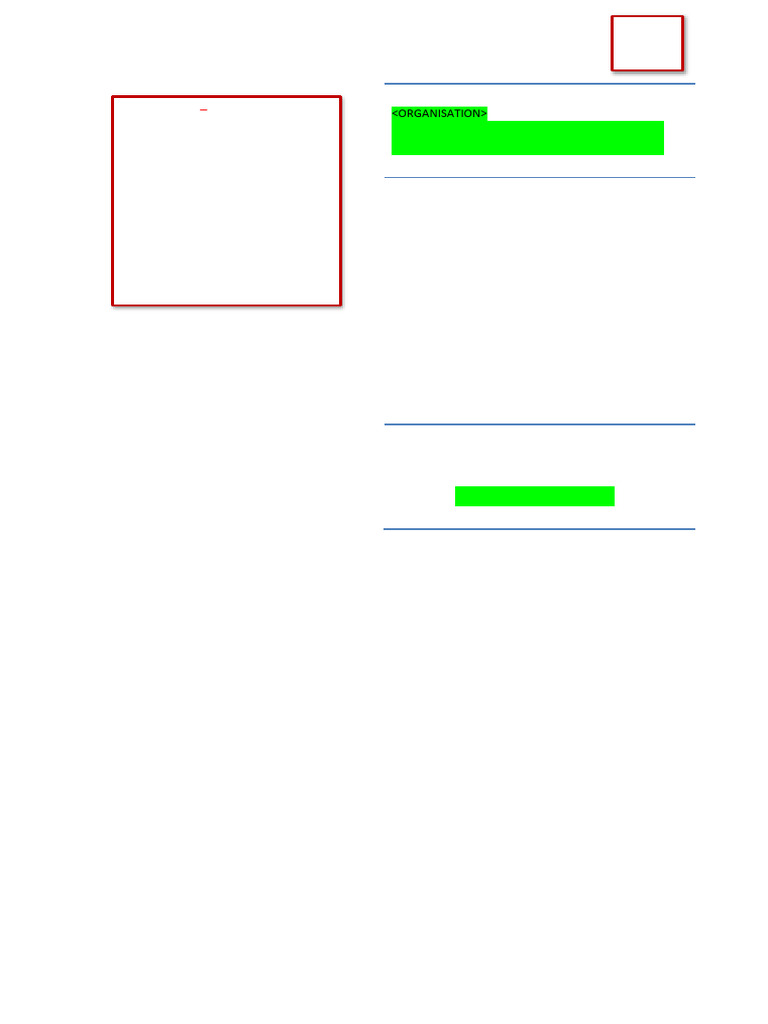 Cyber Incident Response Plan Template | PDF