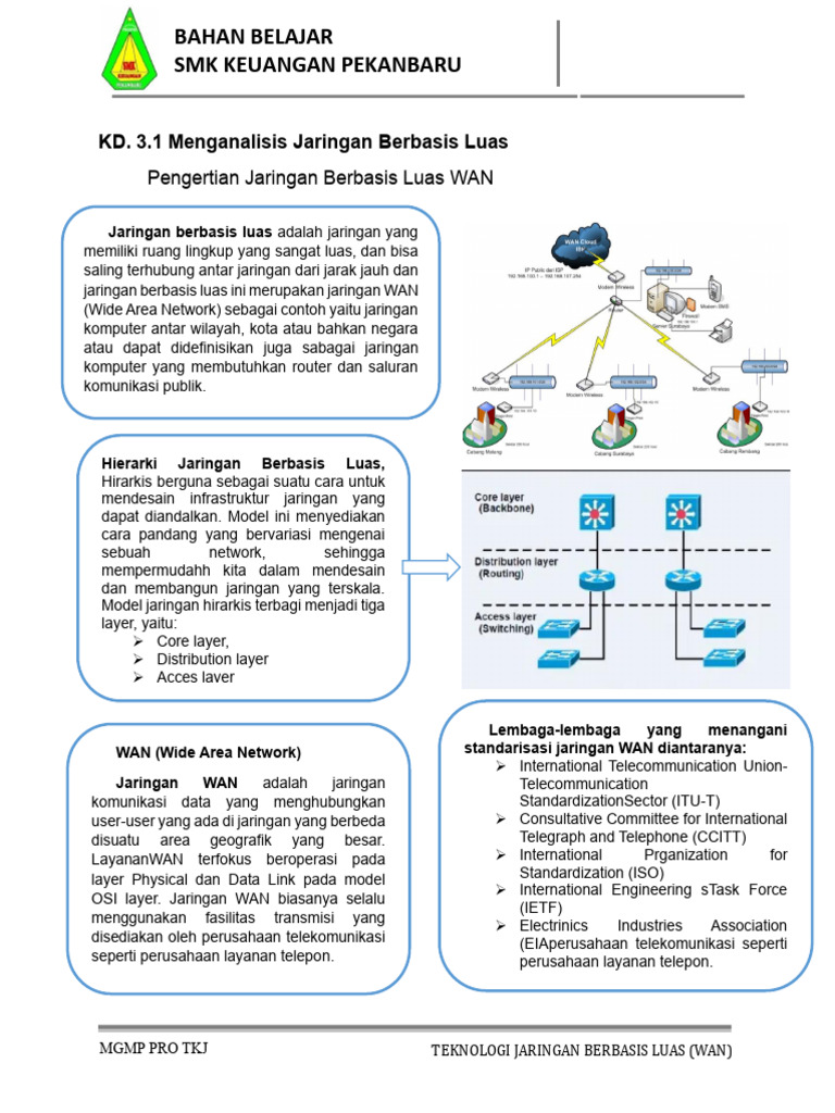 Teknologi Jaringan WAN | PDF