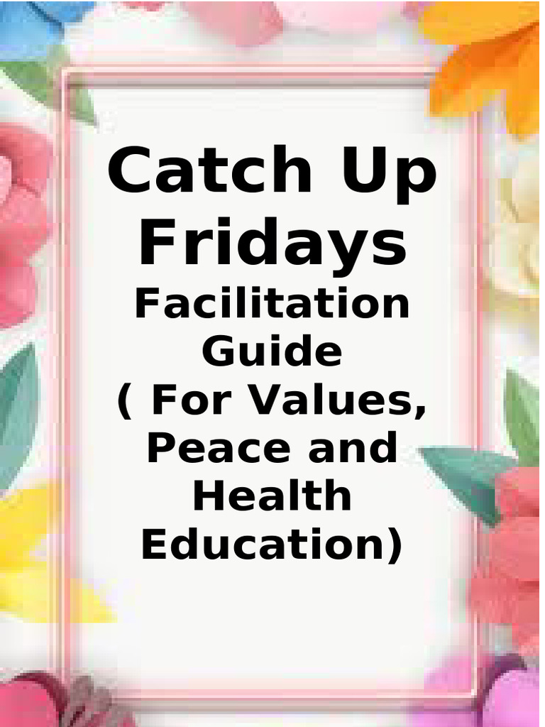 Catch Up Fridays | PDF