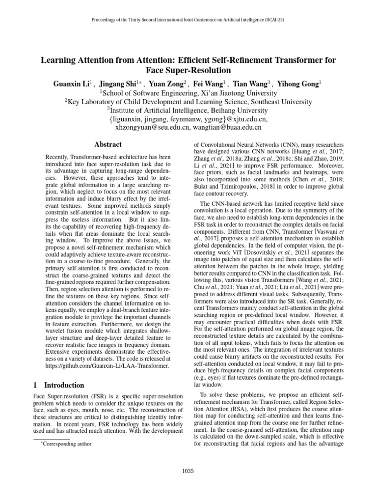 Learning Attention From Attention | PDF