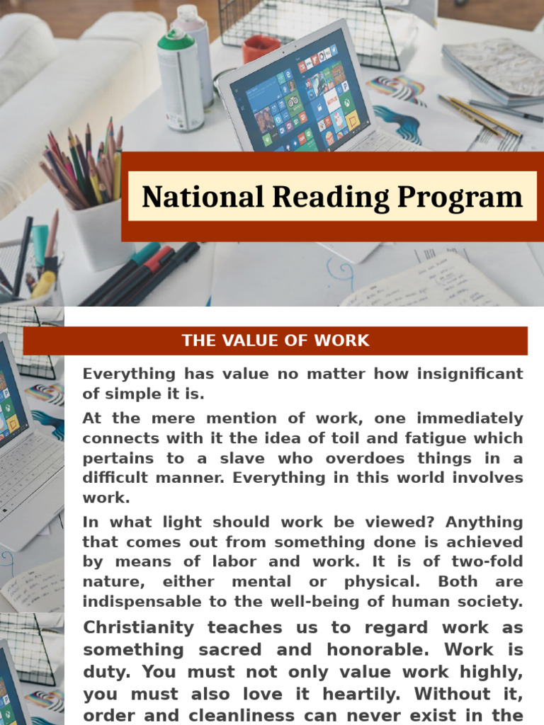 The Value of Work | PDF