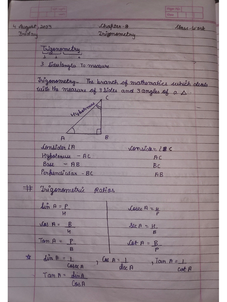 Trigonometry | PDF