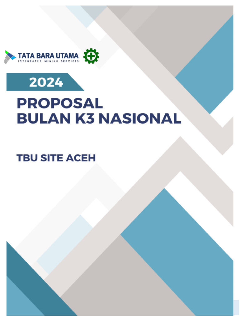 Proposal Bulan K3 Nasional 2024 | PDF