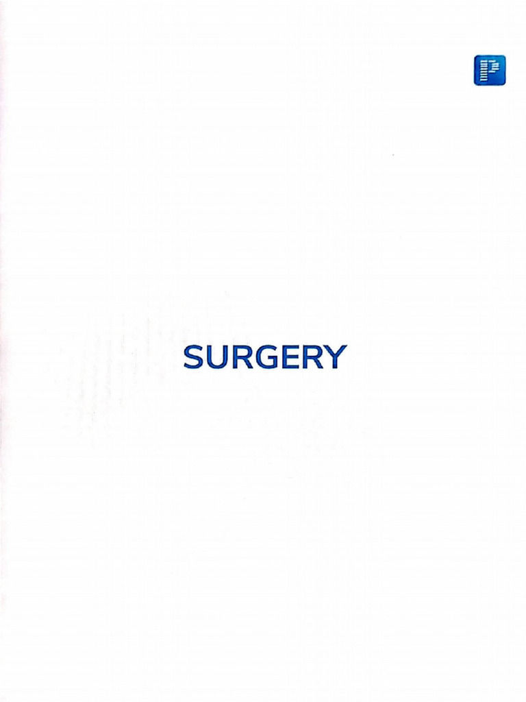 Surgery RR 3.0 | PDF