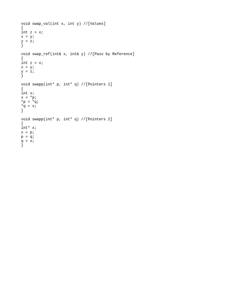Swap Function | PDF Swap Function | PDF