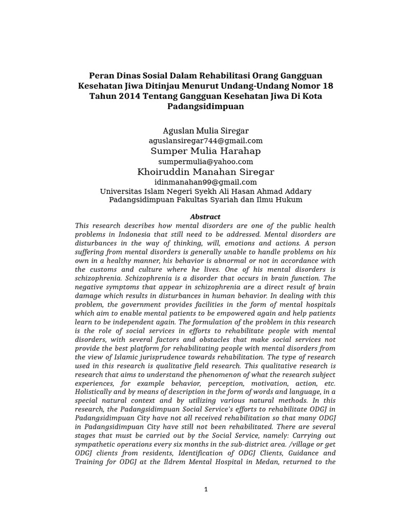 Riview JURNAL AGUSLAN MULIA Siregar | PDF