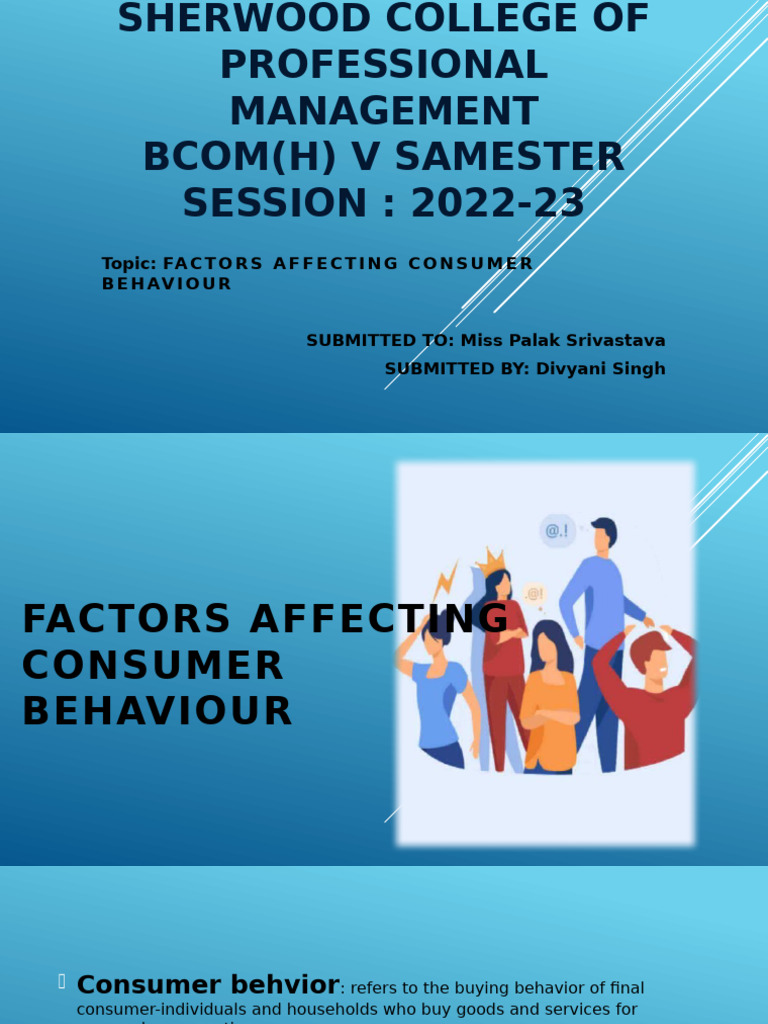 Consumer Behavior | PDF