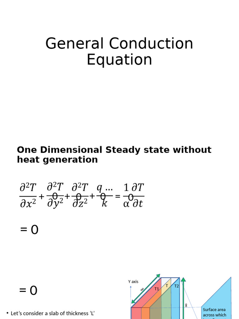 General Conduction Equation - 1 D-WHG-SS | PDF