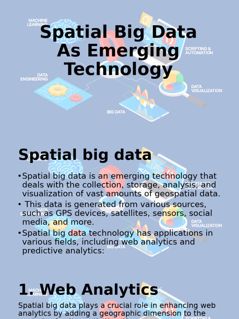Spatial Big Data As Emerging Technology | PDF