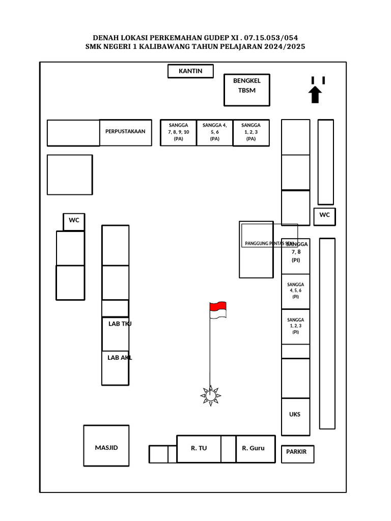 DENAH PTA 2024 | PDF