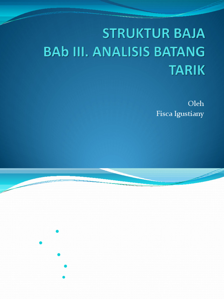 Bab III Batang Tarik | PDF