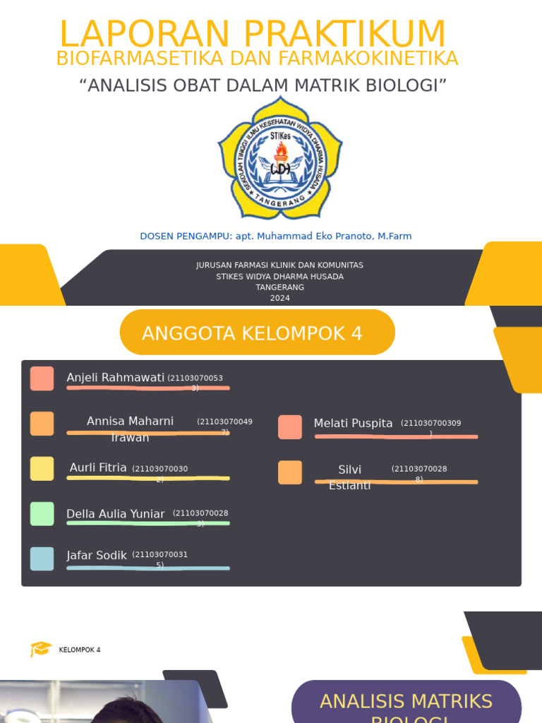 Prak Biofarmasetika Kel.4 Modul 4 | PDF