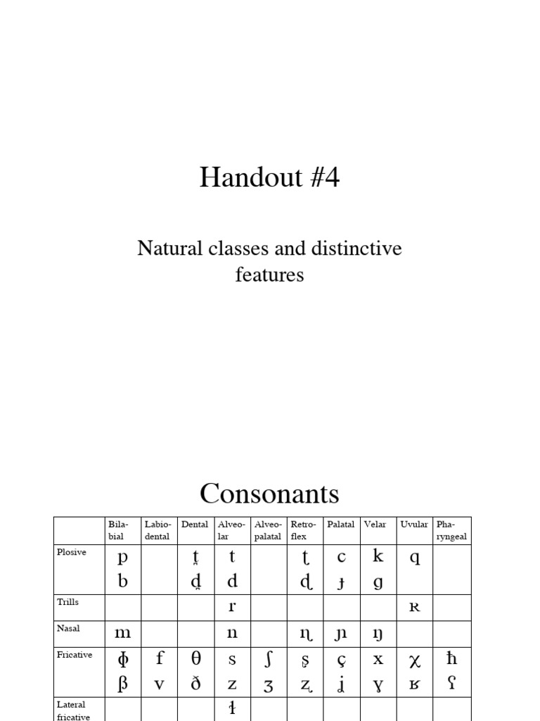 Handout 4 | PDF