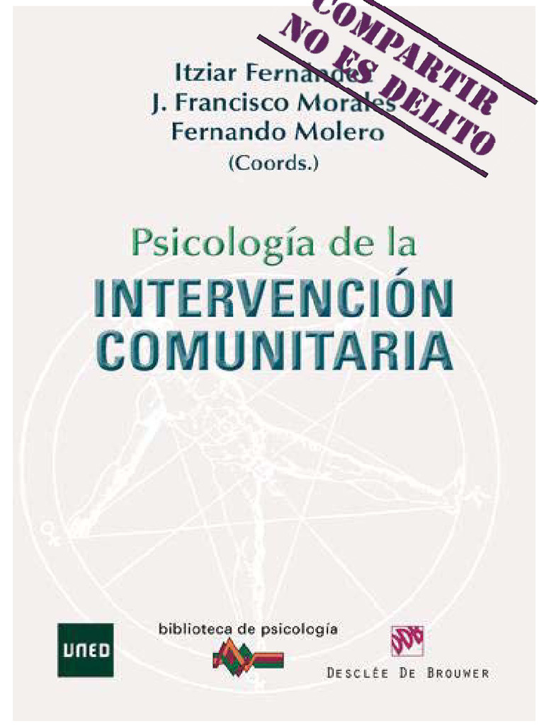 Fernández Sedano, Itziar Et Al. - Psicologia de La Intervención Comunitaria (2011) | PDF