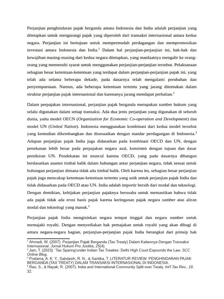 P3B Indonesia-India | PDF