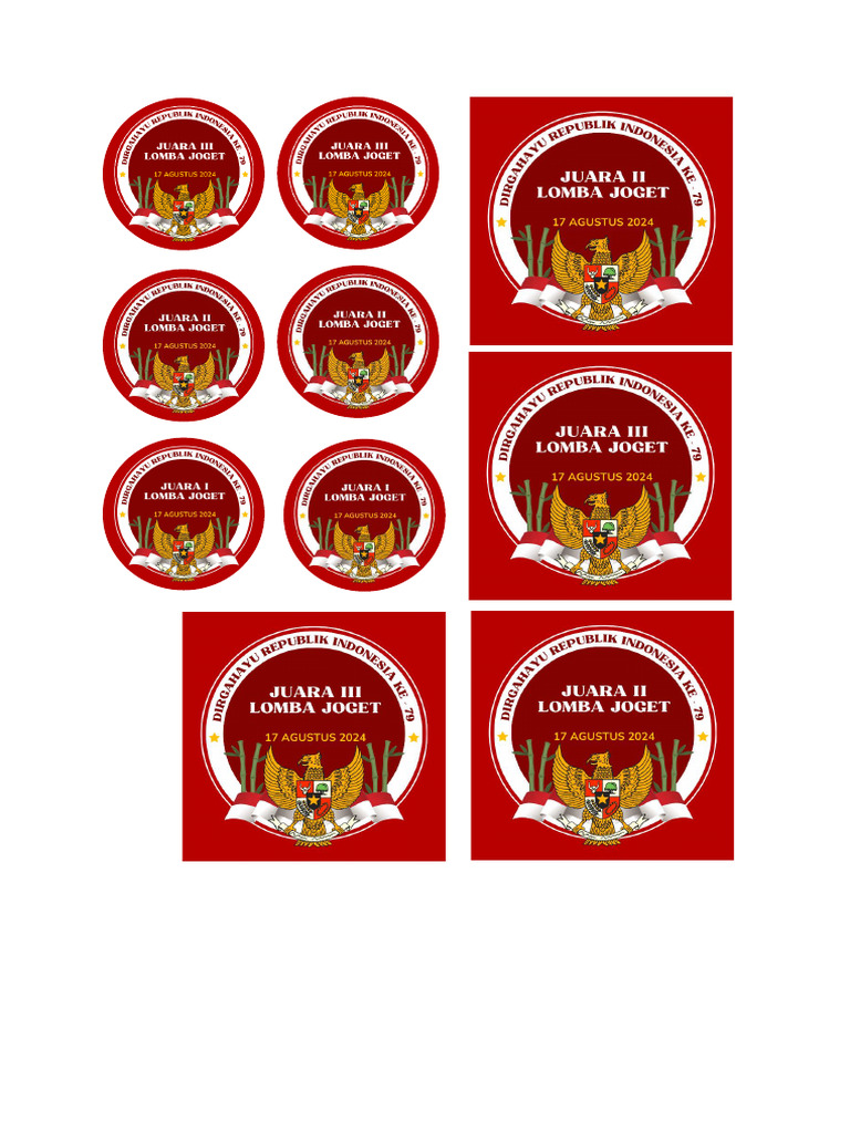 Stiker Piala | PDF