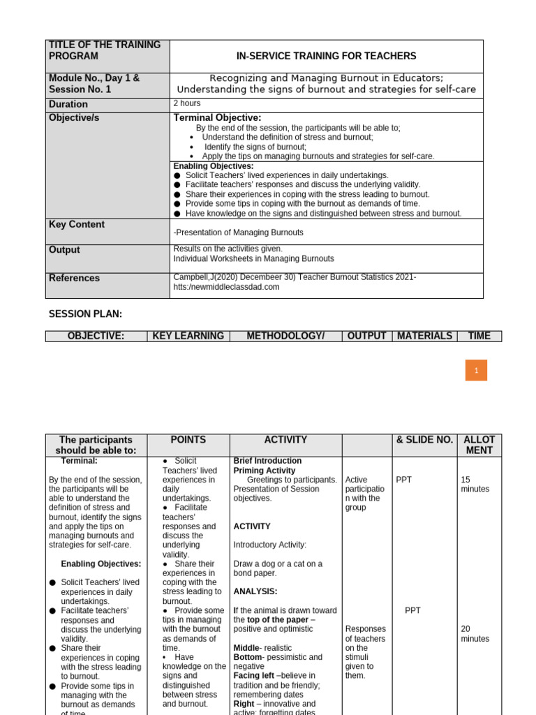 Session Guide Ramas Inset | PDF