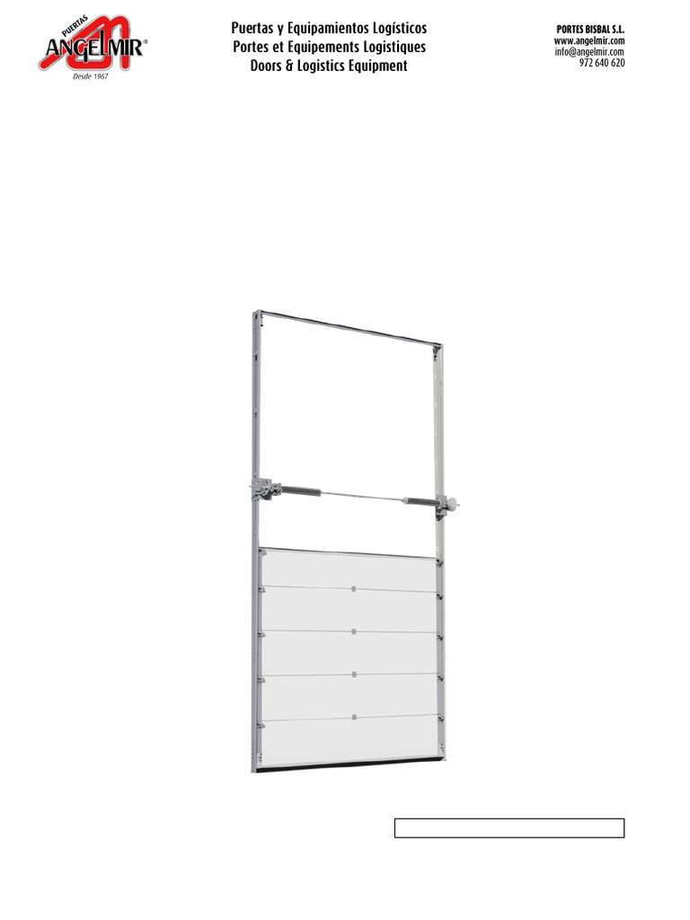 ECO Dock Elevacion Vertical MM v01.2017 ES, GB, FR | PDF