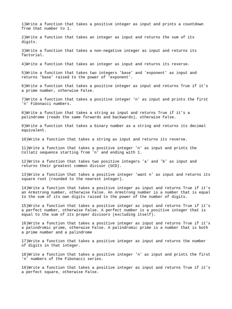 While Loop Problems | PDF