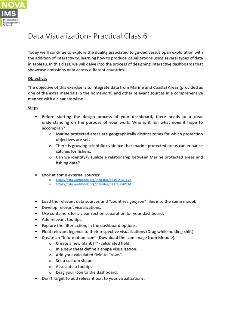 Data Visualization - Practical Class 6 | PDF