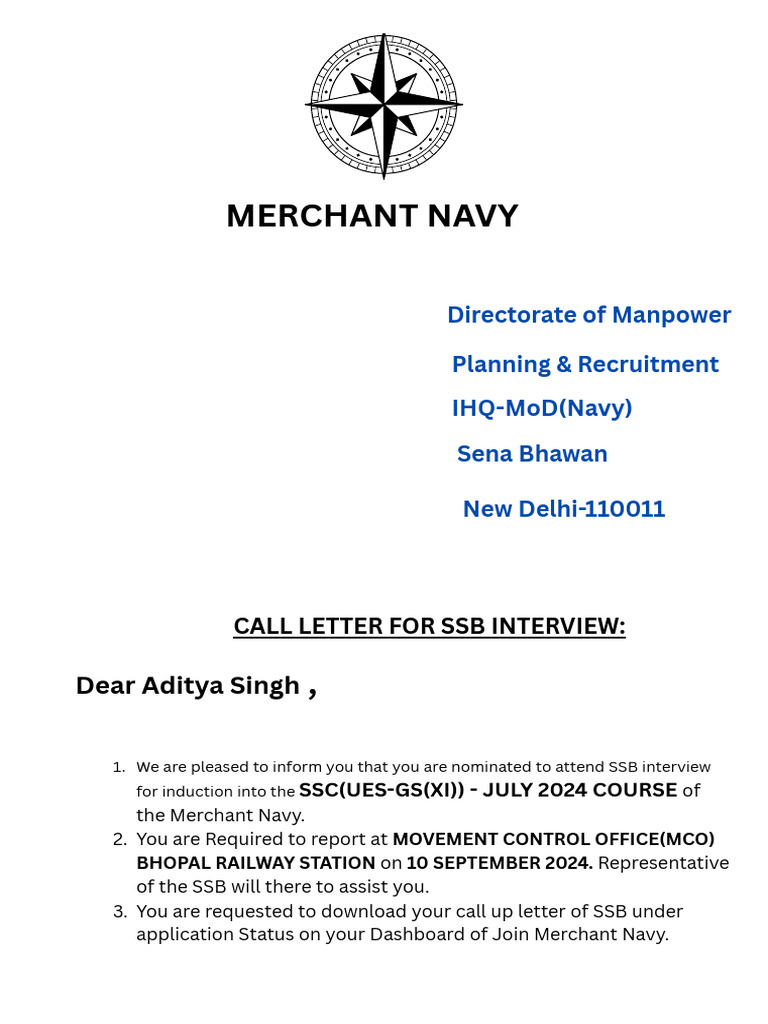 Join Merchant Navy | PDF